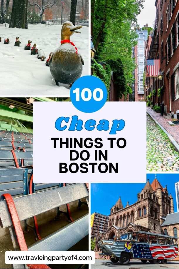 100 Cheap or Free Things to Do in Boston for Families Traveling on a Budget